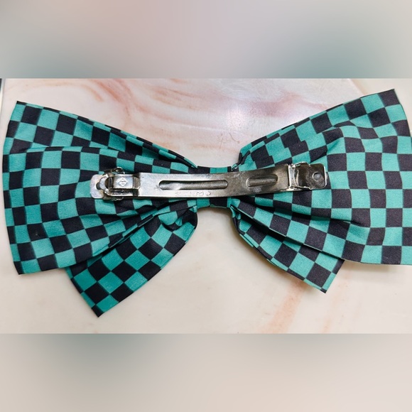 Accessories | Demon Slayer Tanjiro Hair Bow New | Poshmark